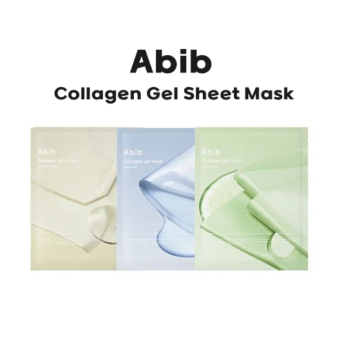 [Abib] Collagen Gel Sheet Mask : Jericho rose jelly , Sedum jelly , Heartleaf jelly | Shopee ...