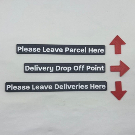 Please Leave Parcel Here, Delivery Drop off point, pleave leave ...