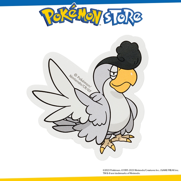 Pokémon Center Original Sticker Squawkabilly Yellow Plumage | Shopee ...