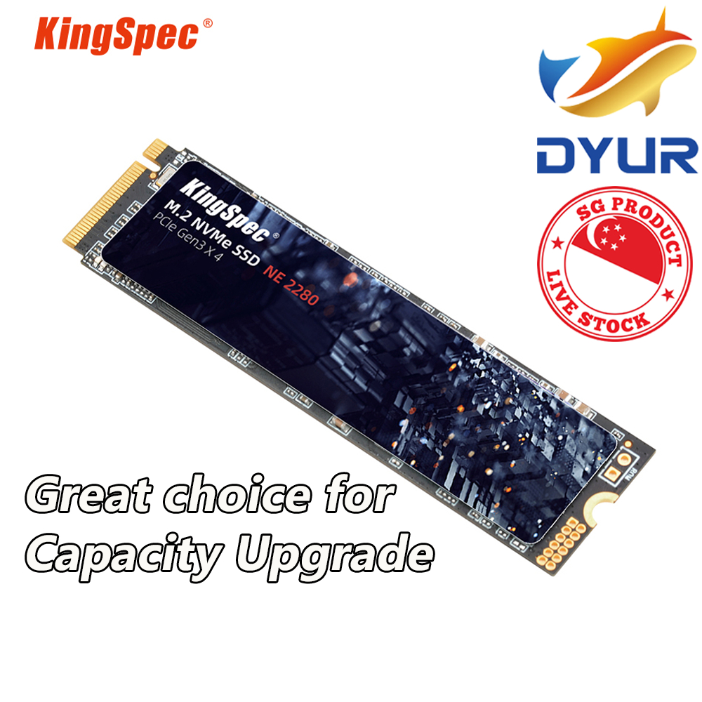 🇸🇬SG STOCK KingSpec M2 SSD NVMe 128GB 256GB 512GB 1TB PCle 3.0 NE Series SSD Internal Solid ...