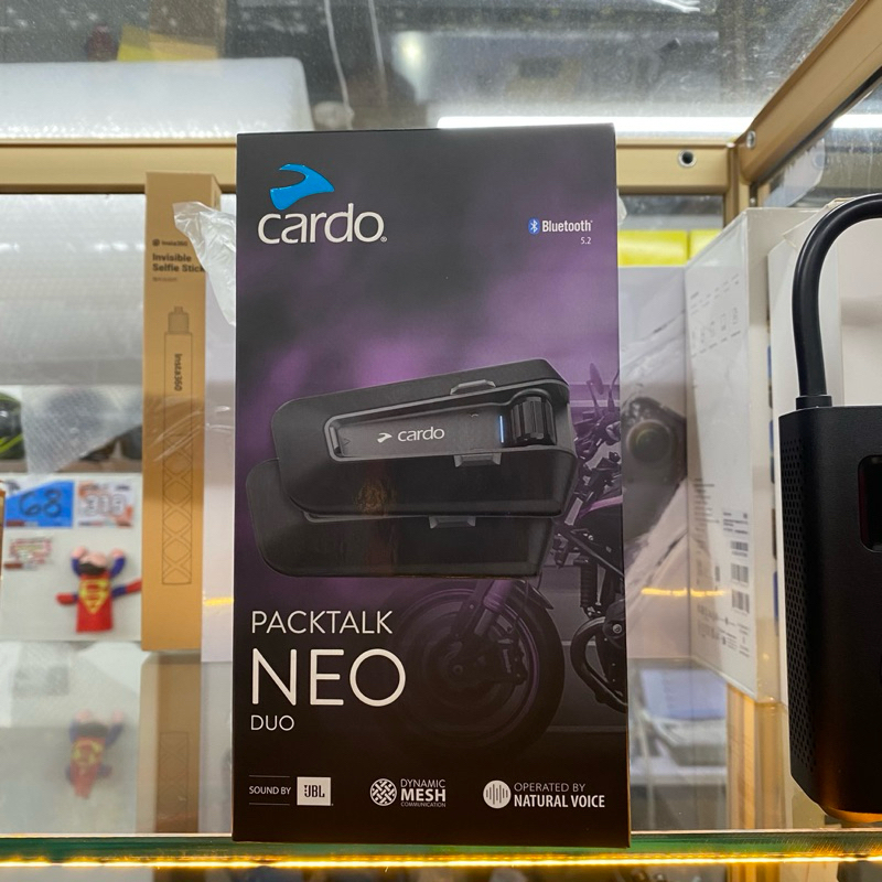 Cardo Packtalk Neo (DUO) w/JBL | Shopee Singapore