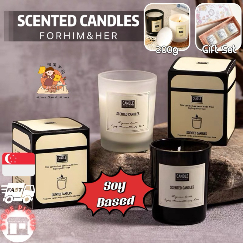 [SG] Scented Candle 🕯️ CNY Gift Candle Gift Set Corporate Gifts Candle ...