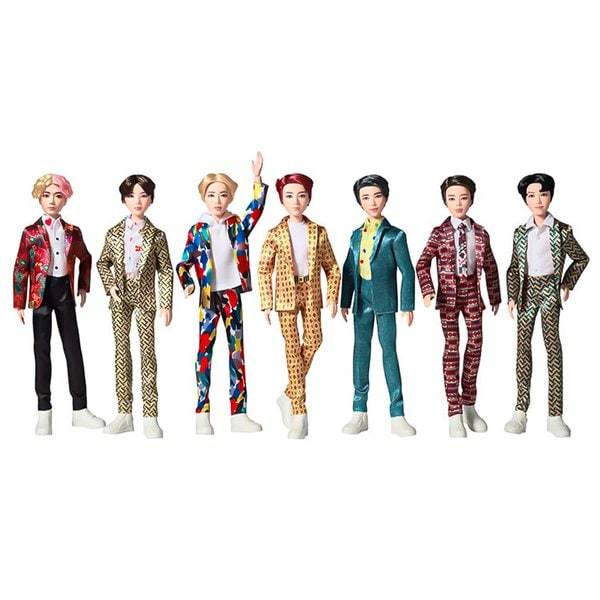 BTS Official Fashion Doll 7-Pack by Mattel | Shopee Singapore