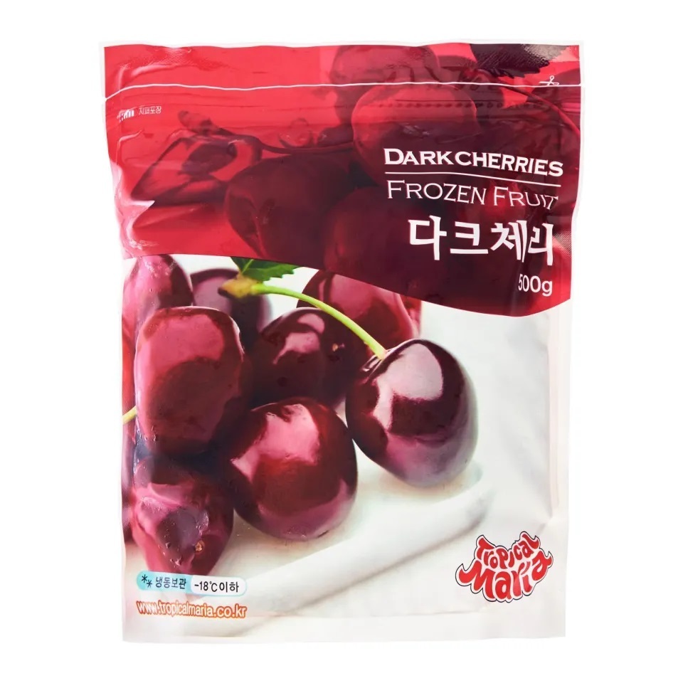 [TROPICAL MARIA] Korean Frozen Dark Cherry 500g | Shopee Singapore