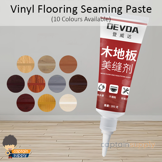 Vinyl Flooring Waterproof Seaming Repair Paste Gap Grout Filler Wood ...