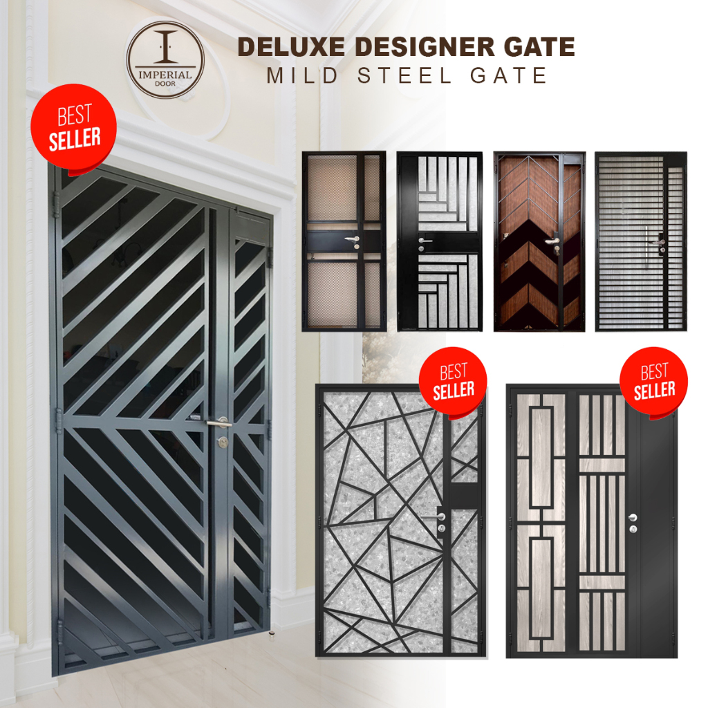 Mild Steel Gate For HDB gate BTO gate Condo and Resale Flats - Imperial ...