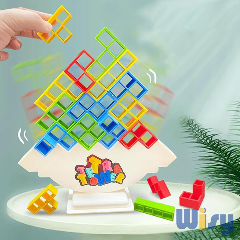 [SG STOCK] Tetra Tower Balance Building Blocks Russia Stacking Game ...