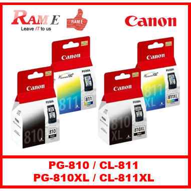 [ORIGINAL] Canon PG-810 810 / PG-810XL 810XL / CL-811 811 / CL-811XL ...