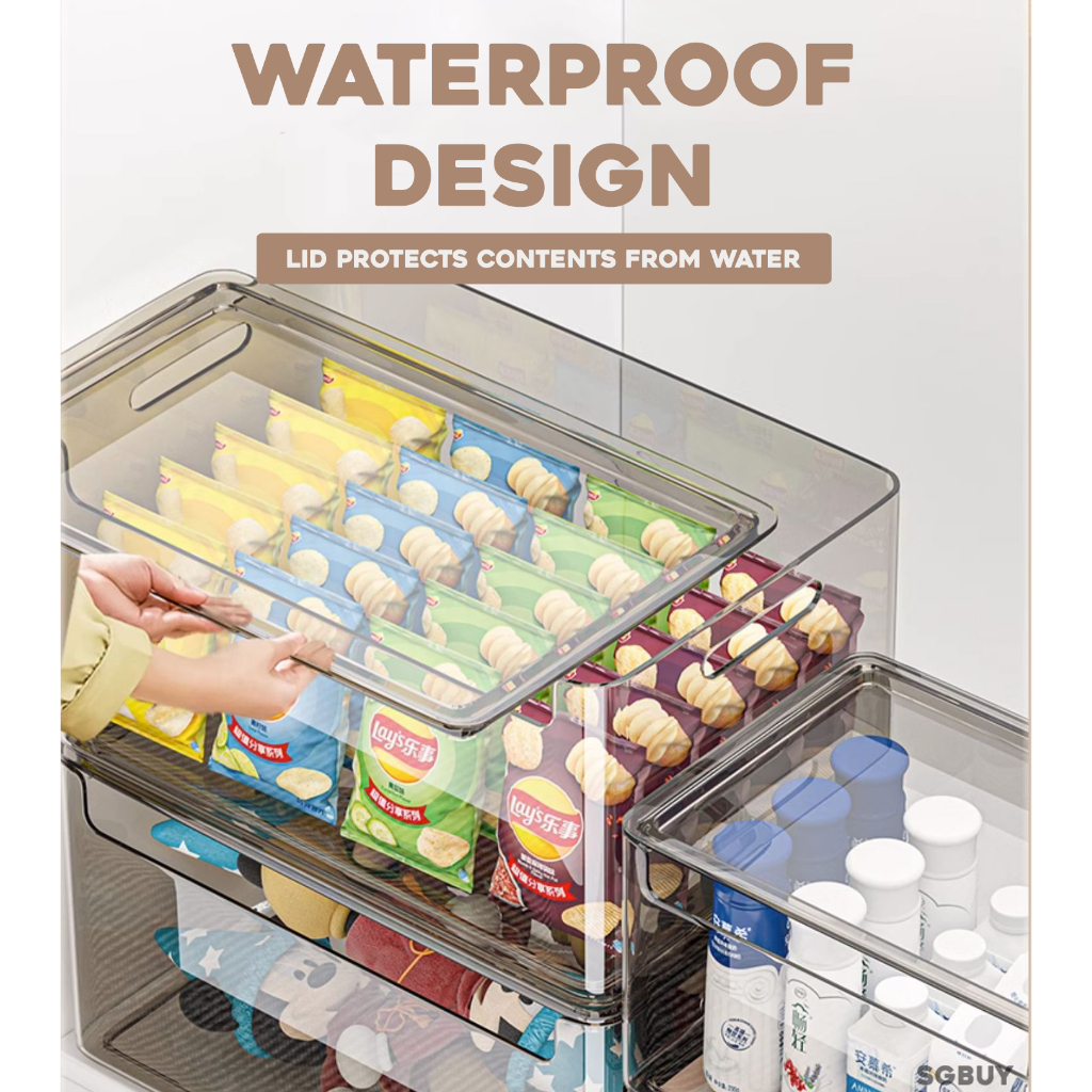 Transparent Storage Box With Lid | Acrylic Organiser Acrylic Box ...