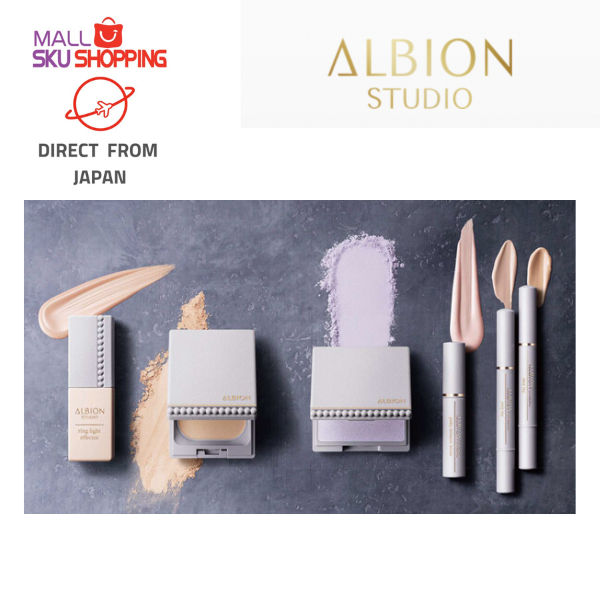 ALBION STUDIO Makeup Base Point Foundation Face Powder Highlight Makeup ...