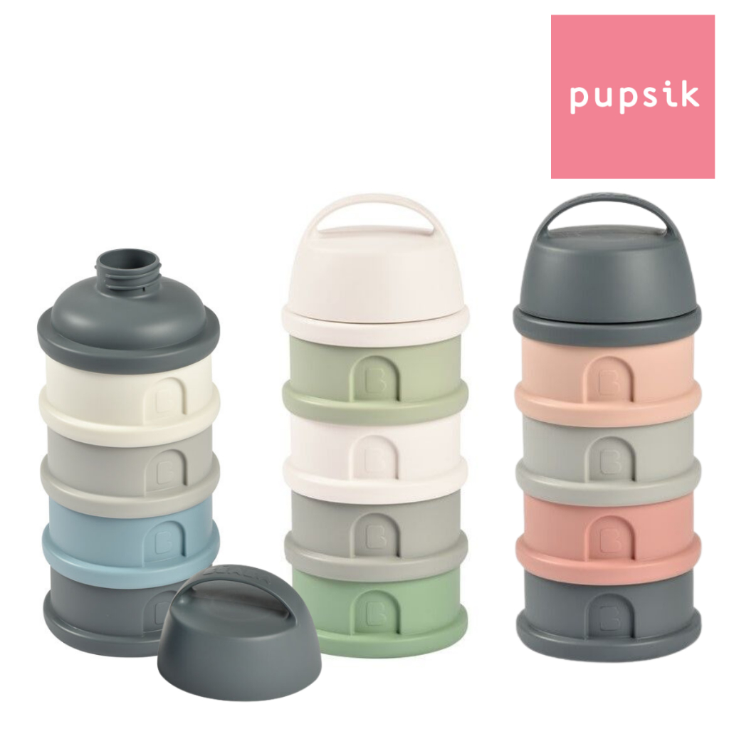 Beaba Stackable Formula Milk Container - 4 Tiers (3 Colors) | Shopee ...