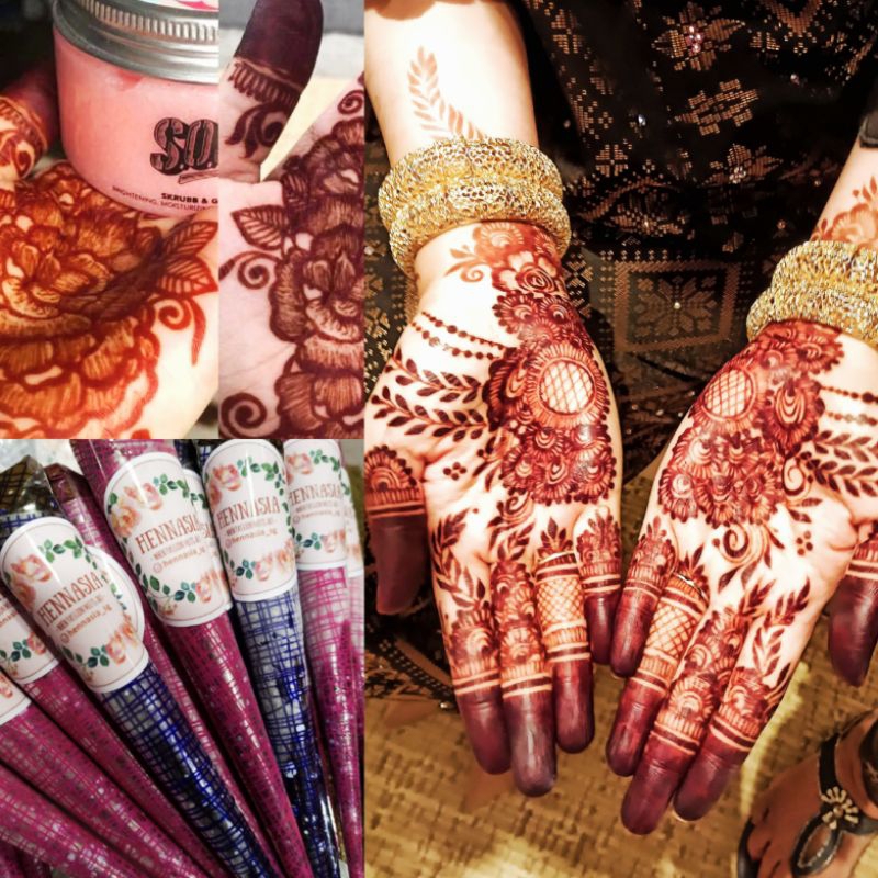 100% Fresh Natural Henna Cone | Shopee Singapore