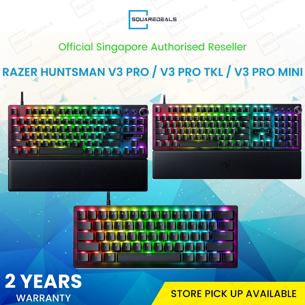 Razer Huntsman V3 Pro / V3 Pro TKL / V3 Pro Mini Esports Gaming ...