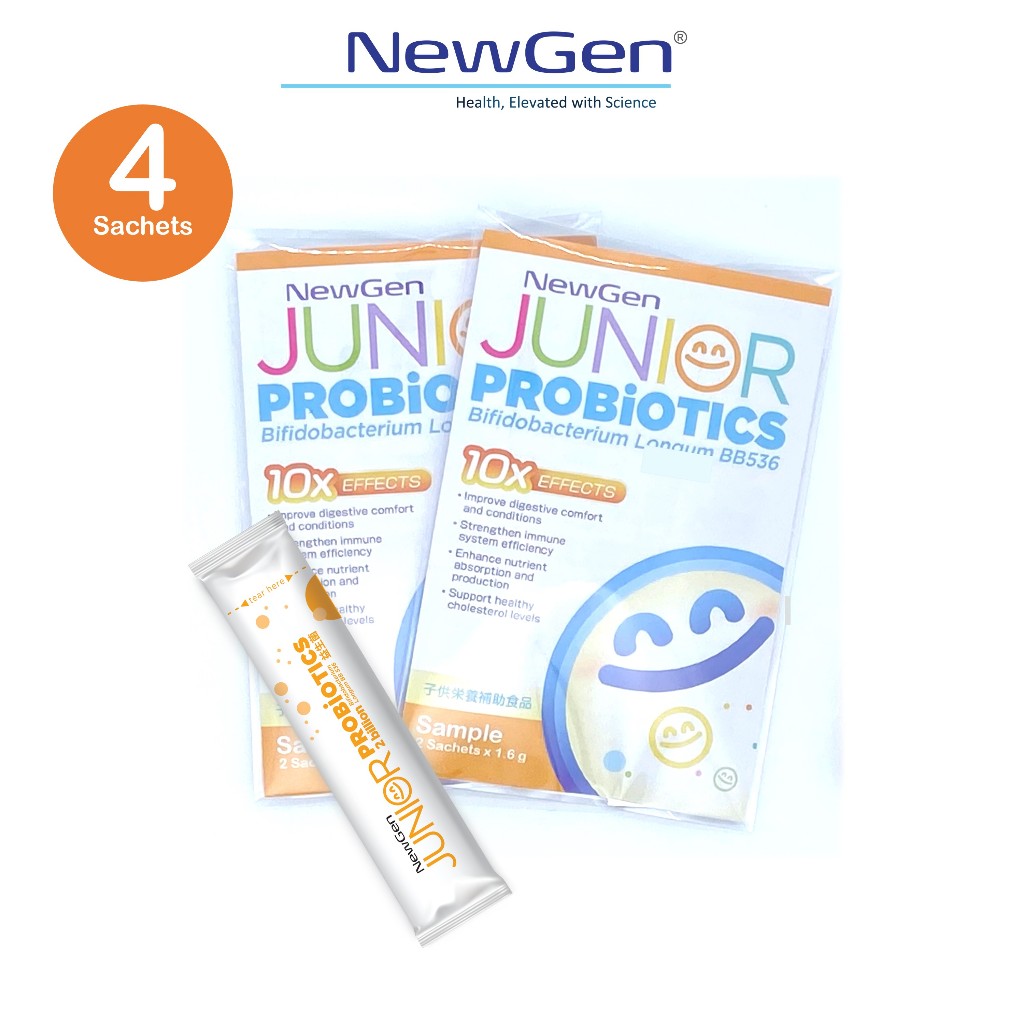 NewGen Junior Probiotics + Prebiotics 2 Billion CFU Bifidobacterium ...