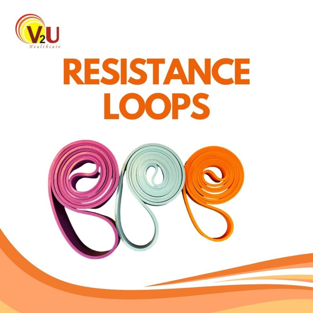 Resistance Loops Exercise Band High Durability Rubber Elastic Band and ...