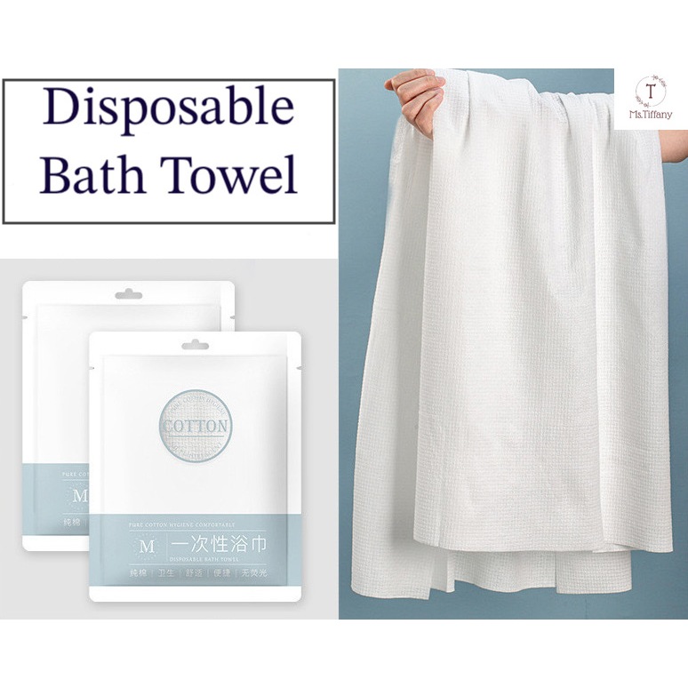 [SG Stock] Disposable Bath Towel Set for Travel Sports use | Shopee ...