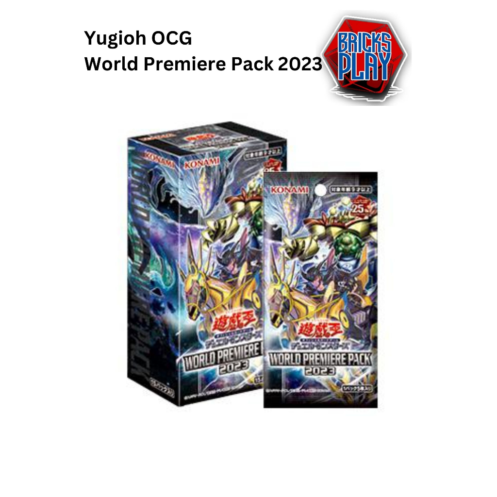 Yugioh OCG World Premiere Pack 2023 booster box | Shopee Singapore
