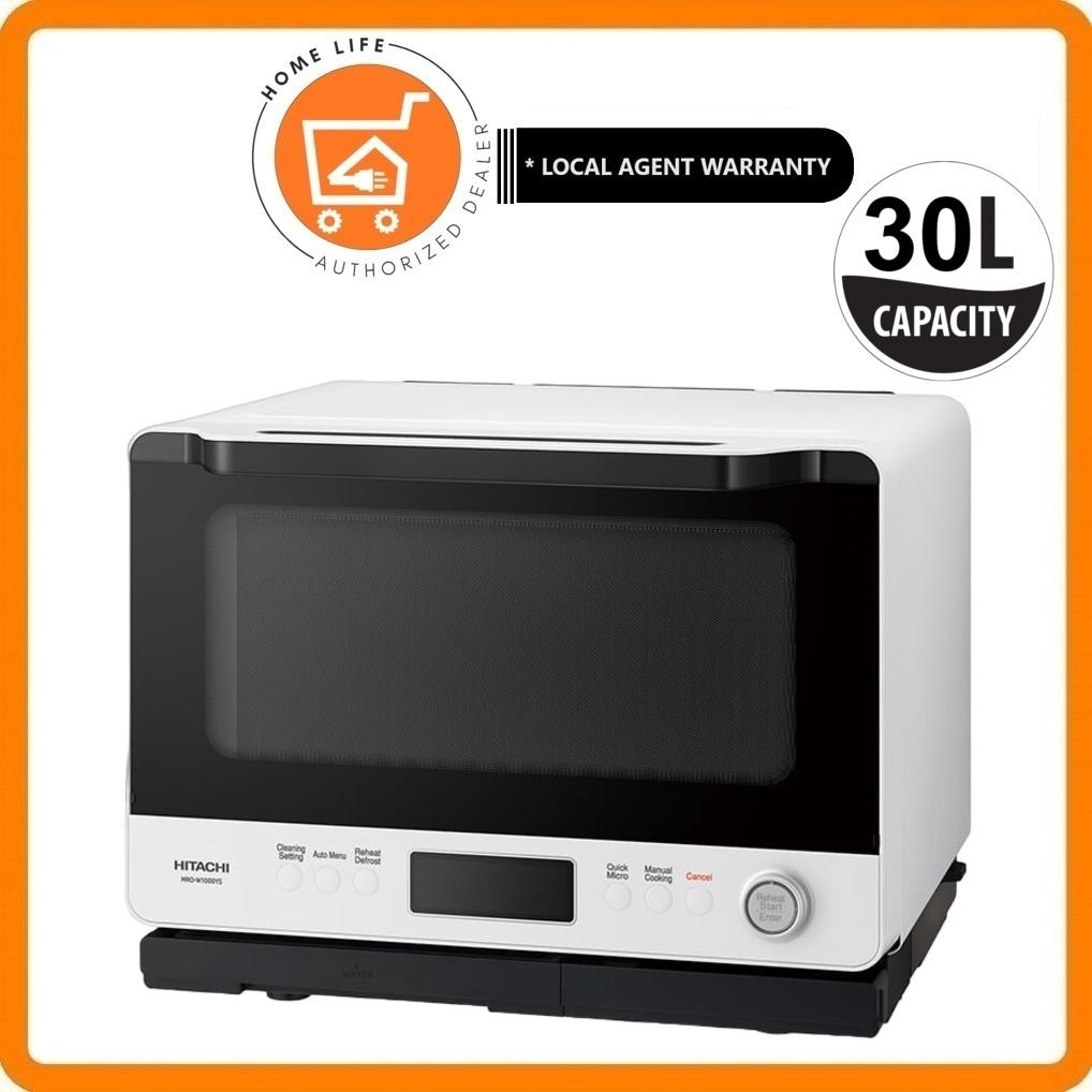Hitachi MRO-W1000YS Steam Microwave Oven 30L | Shopee Singapore