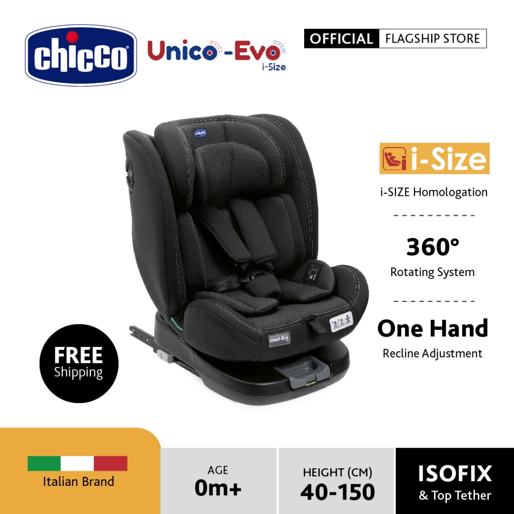 Chicco Unico Evo I-size Car Seat | Shopee Singapore