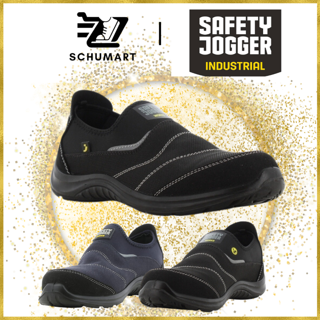 Safety Jogger Yukon Safety Shoes S1 P Light Weight ESD SRC Approved ISO ...