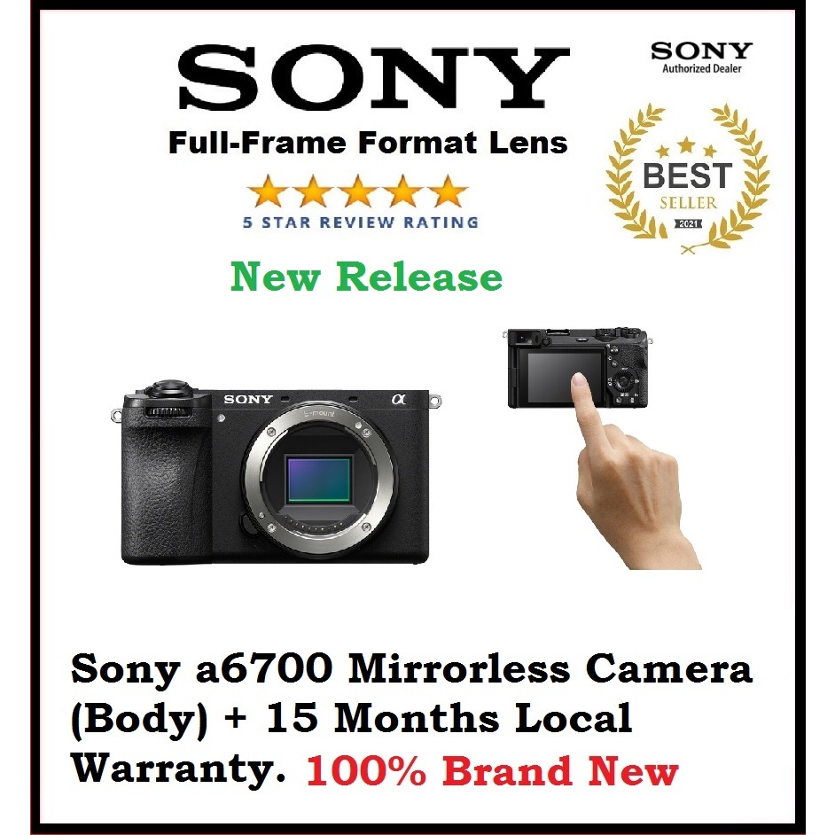 Sony a6700 Mirrorless Camera (Body) (15 Months Warranty By Sony ...
