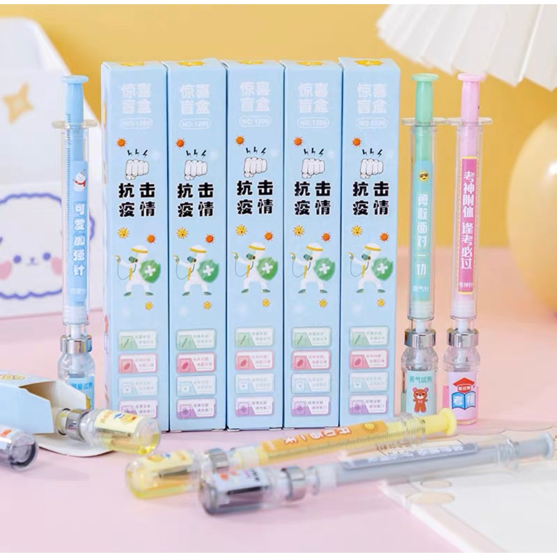injection look alike pen blind box | Shopee Singapore