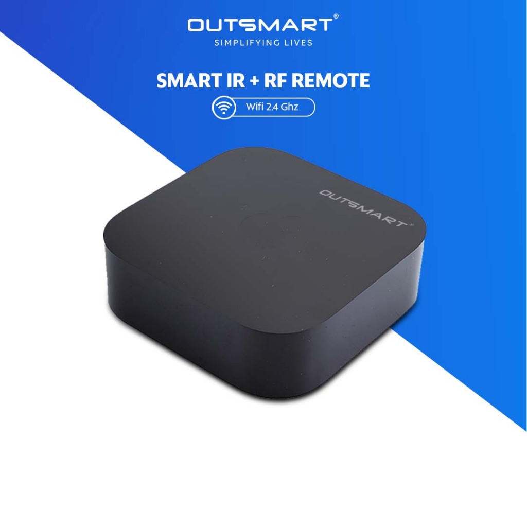 OUTSMART WIFI Smart IR+RF Universal Remote Infrared Radio Frequency ...