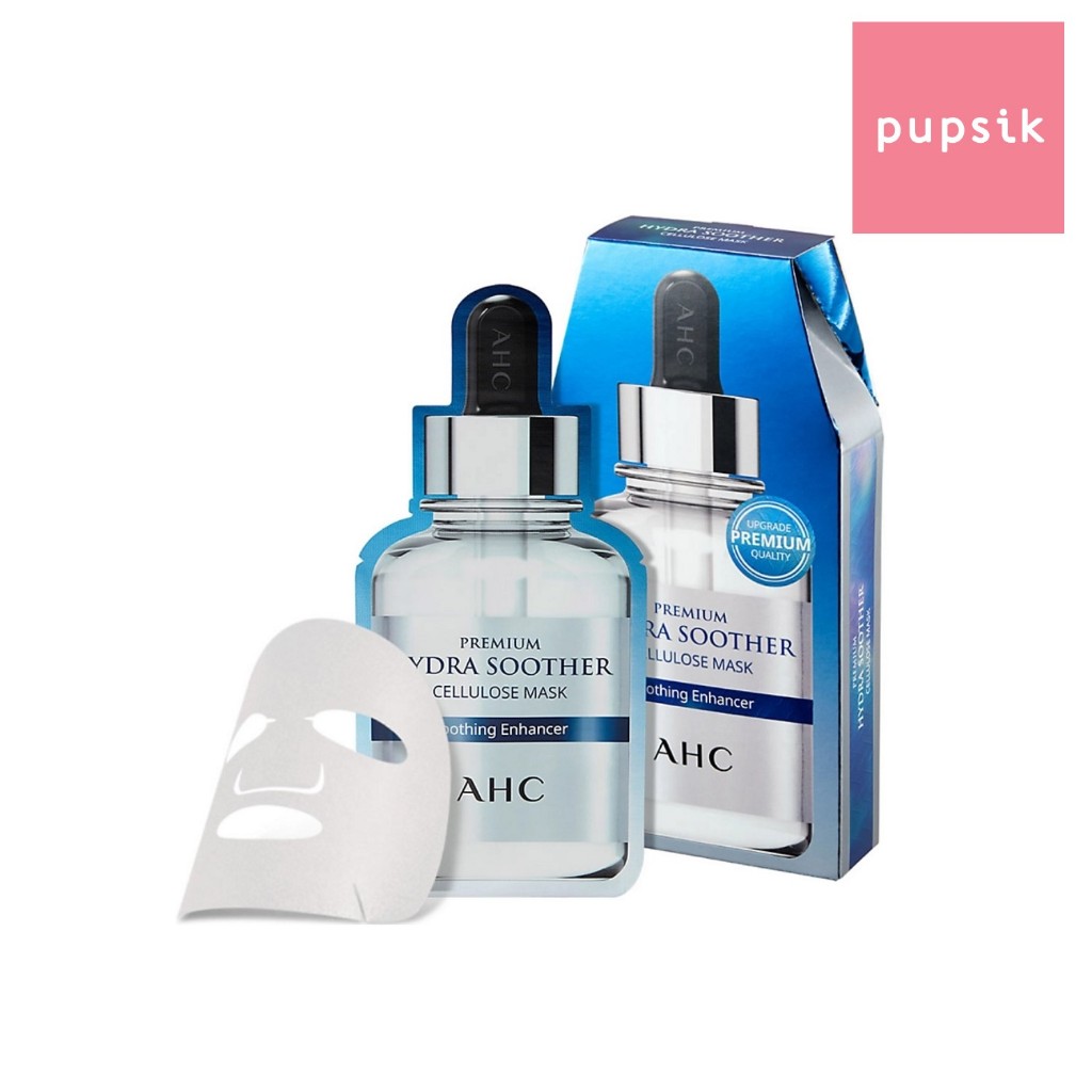 AHC Premium Hydra Soother Cellulose Mask Sheet, 5pcs (exp 02/26 ...