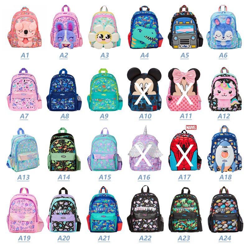Smiggle Medium Schoolbag Backpack | Shopee Singapore