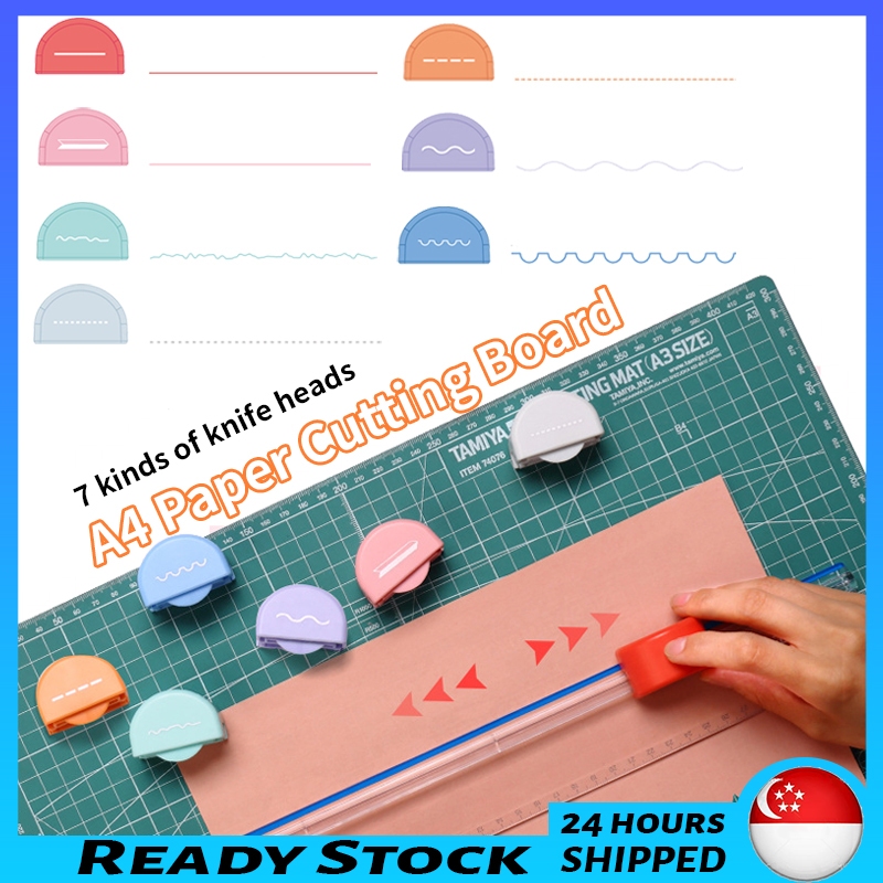 🇸🇬 [READY STOCK] Multifunctional A4 Paper Cutter Multiple Cutter Head ...