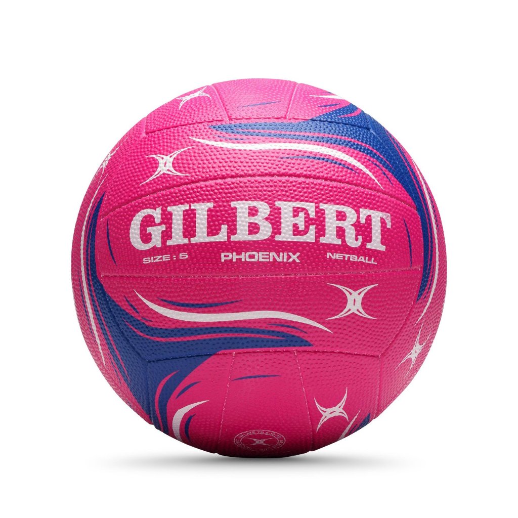 Gilbert Phoenix Match Netball – Pink (Size 5, 4) | Shopee Singapore