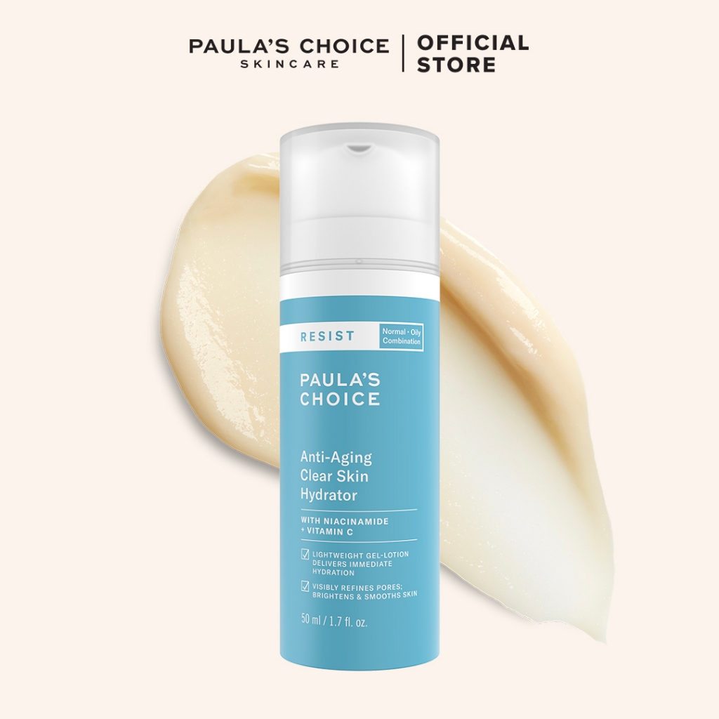 Paula's Choice Resist Anti-Aging Clear Skin Hydrator Moisturizer with ...