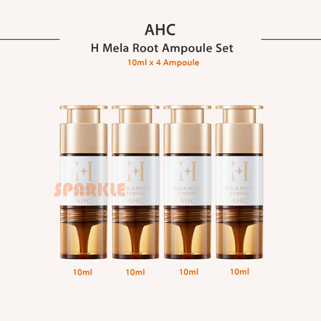 [AHC] H Mela Root Ampoule 10ml x 4ea (SET) / Whitening Care / Melasma Care | Shopee Singapore
