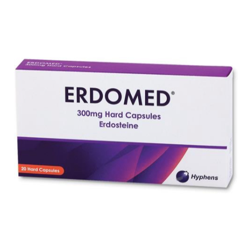 ERDOMED HARD CAPSULES 300MG 20 PCS (NO BOX) | Shopee Singapore