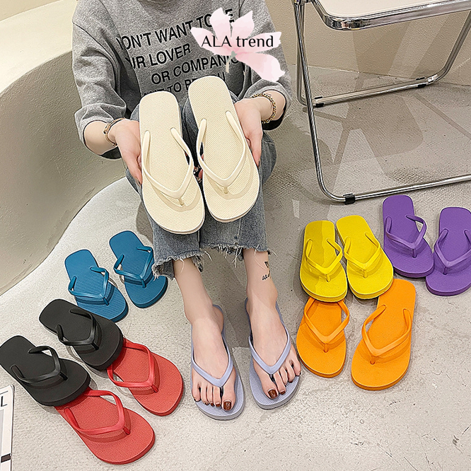 【SG stock】Women Slim Series Flip Flops Slipper Natural Rubber SP01 ...