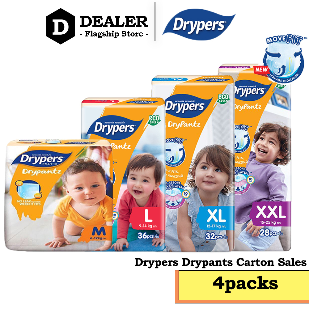 [Free Delivery] New Drypers Drypantz Carton Sales - Dealer Flagship ...