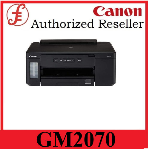 Canon PIXMA GM2070 Refillable Ink Tank Wireless Printer for High Volume ...