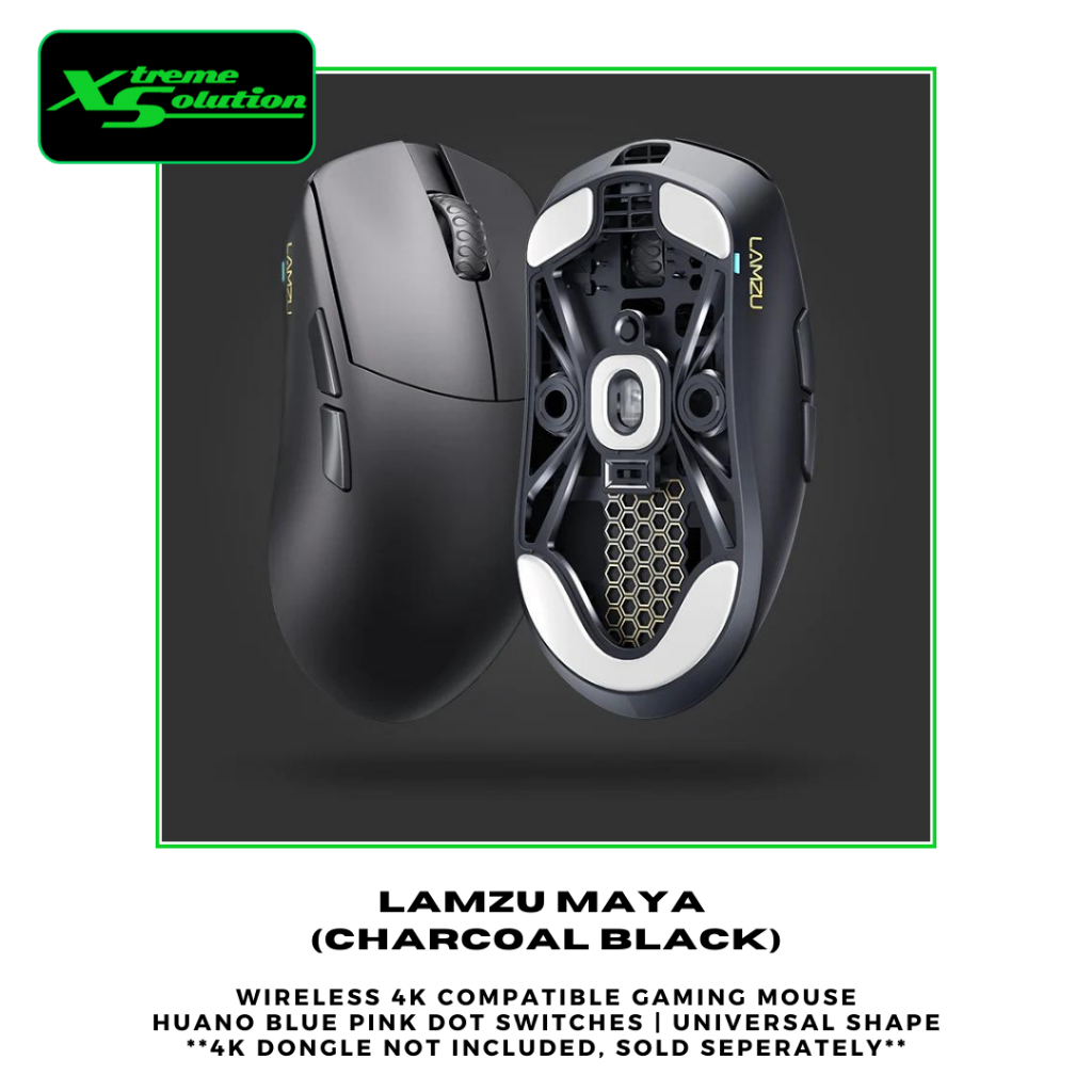 Lamzu Maya - 45G Ultra Lightweight Wireless Gaming Mouse | Shopee Singapore