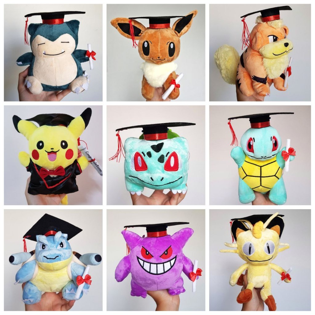 [SG Seller] 20cm Pokemon Graduation Plush | Shopee Singapore