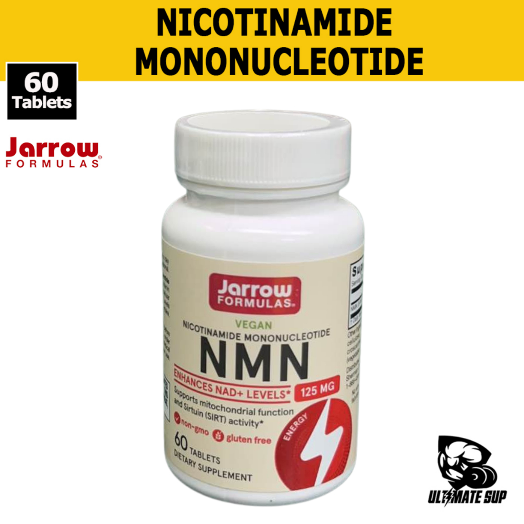 Jarrow Formulas, NMN (Nicotinamide Mononucleotide), 125 mg, 60 Tablets ...
