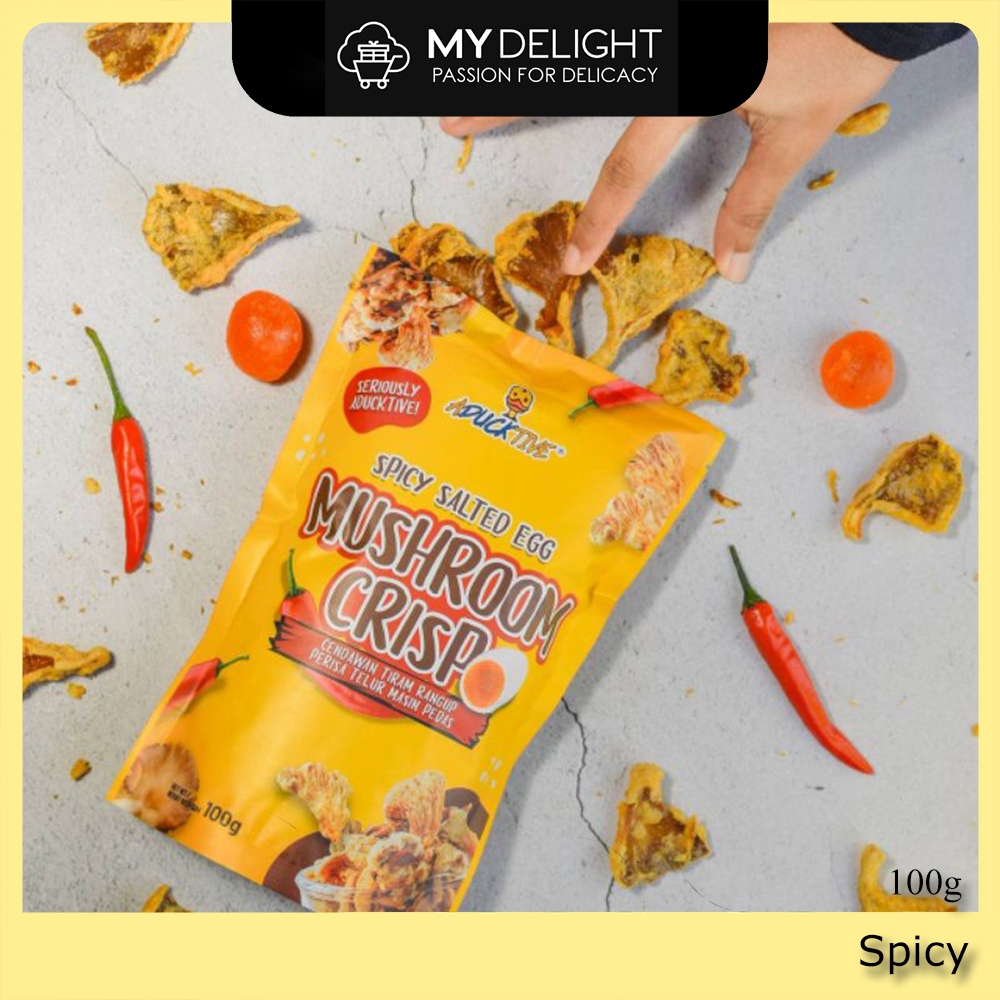 (Authentic)[Fresh Stock] ADUCKTIVE Salted Egg Original Spicy Snack ...