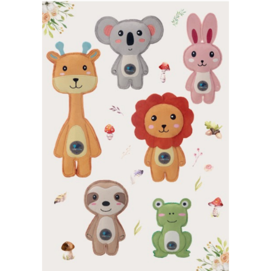 [Lava.Pet] LINKTUFF Wildlife Series Dog Plush Toy. Squeaky cute animal ...