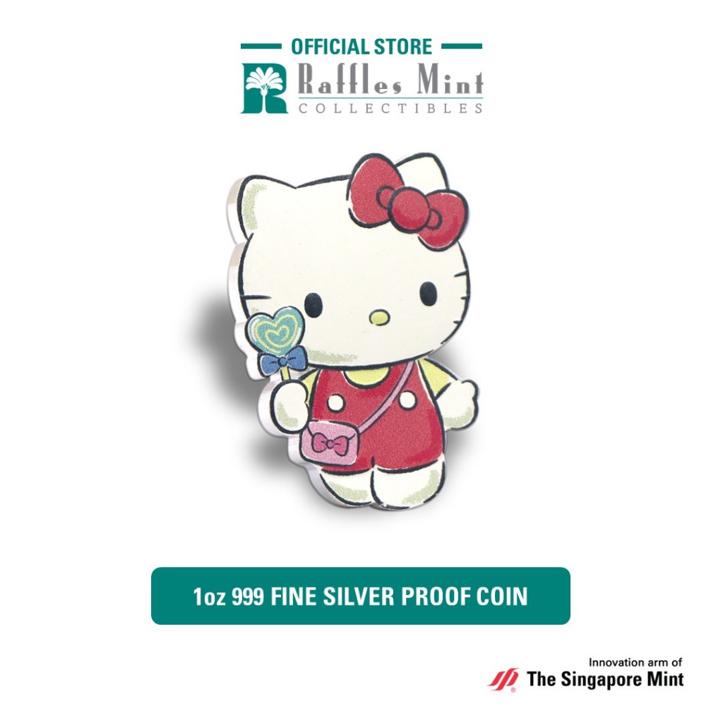 Sanrio Hello Kitty Shopping 1oz 999 Fine Silver Proof Coin [The ...