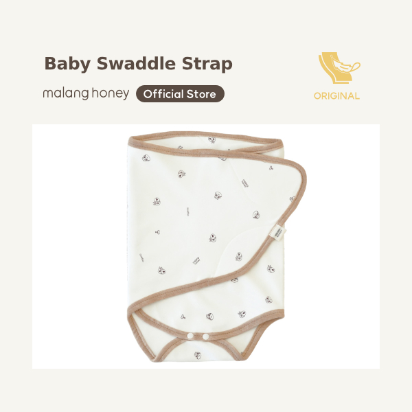 [Malang Honey] Korean 100% Organic Swaddle Strap Basic & Suit type for ...