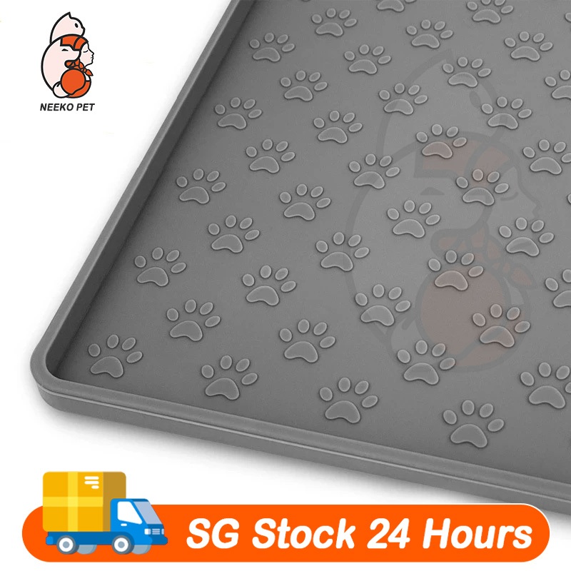 SG Silicone Pet Food Placemat Pets Feeding Mat Dog & Cat Waterproof ...