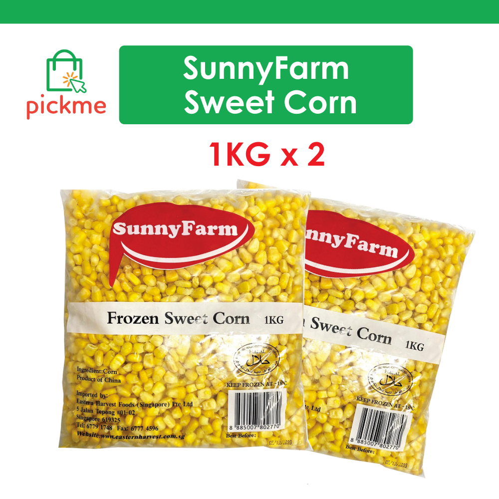 [Bundle of 2] SunnyFarm Sweet Corn [1kg X 2] - Frozen | Shopee Singapore