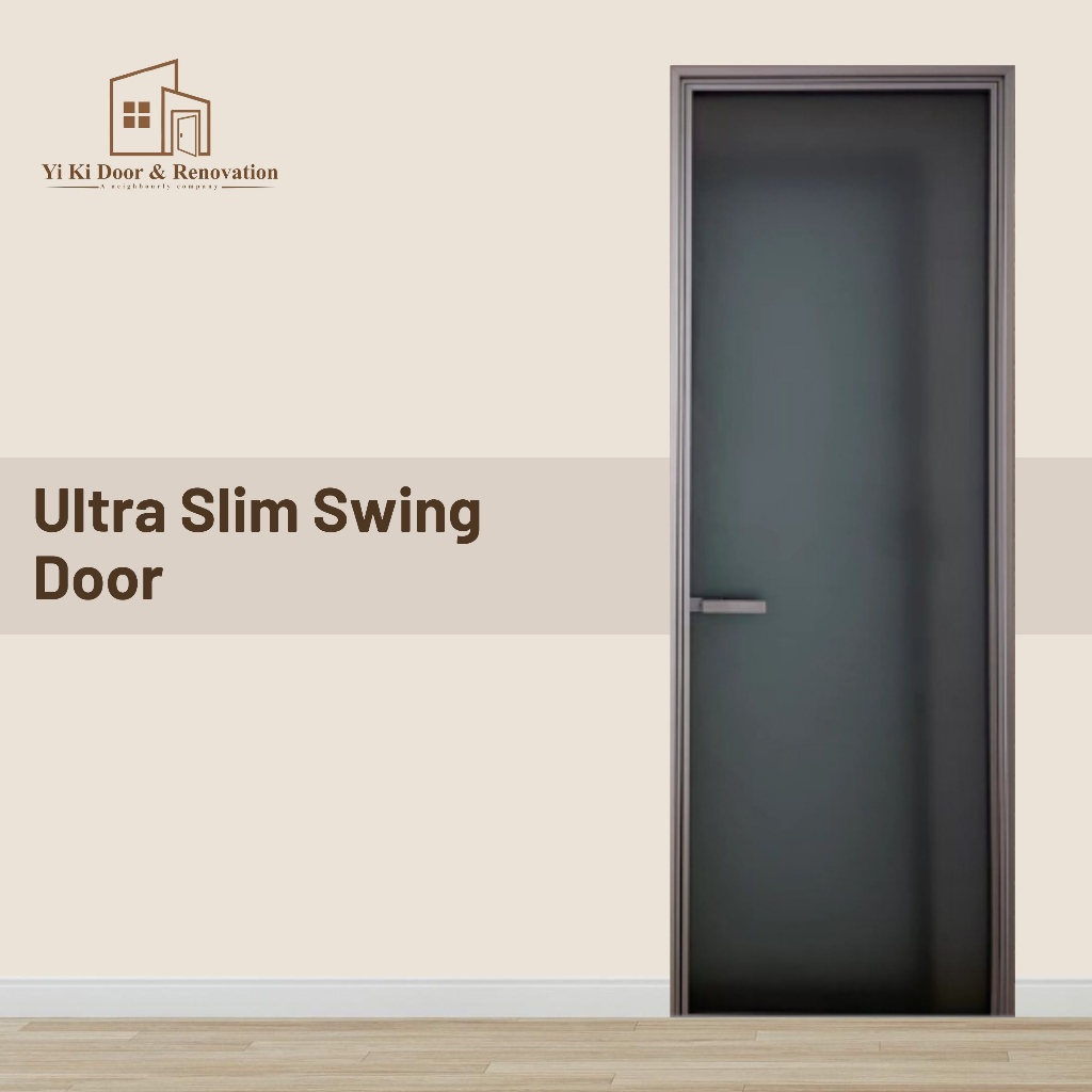 Ultra Slim Swing Door (Direct from factory - Swing Door for HDB) | Shopee Singapore