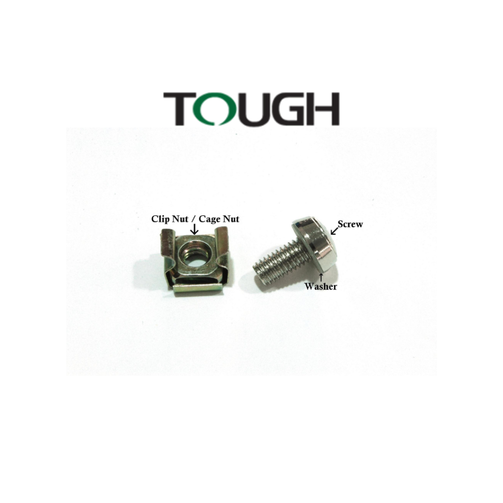 M6 Screw/ Server Rack Screw - with washer & Cage Nuts / Data ...