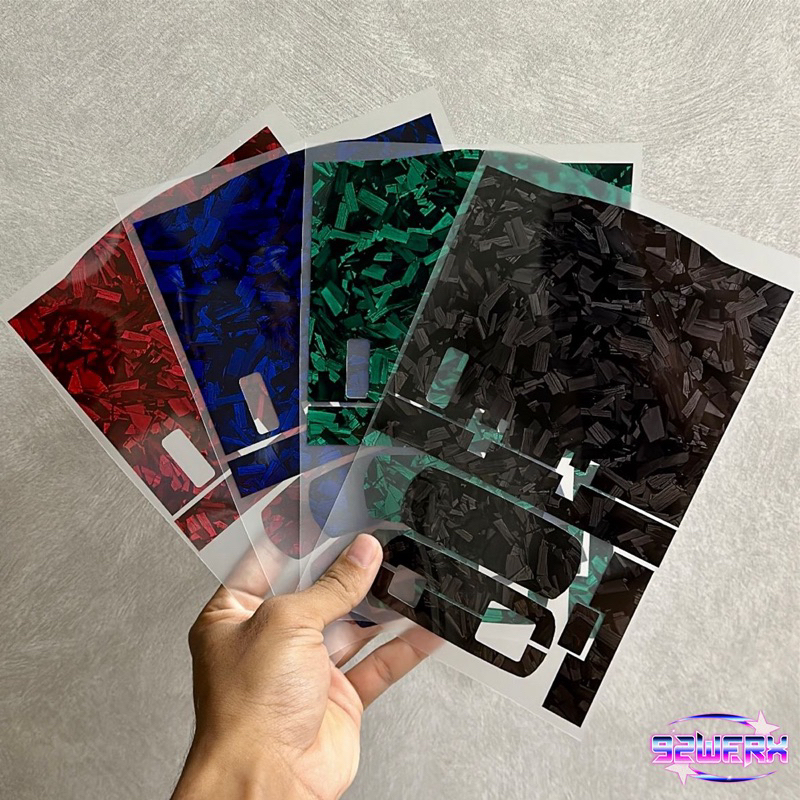 IU Sticker/Decal Motorcycle Carbon Forged Design (Full Set) | Shopee ...