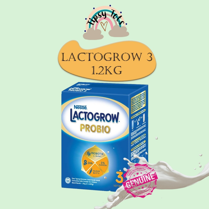Lactogrow 3 Refill (1.2kg x1/ x3) Lactogrow 3 tin (1.75kg) Lactogrow 4 ...